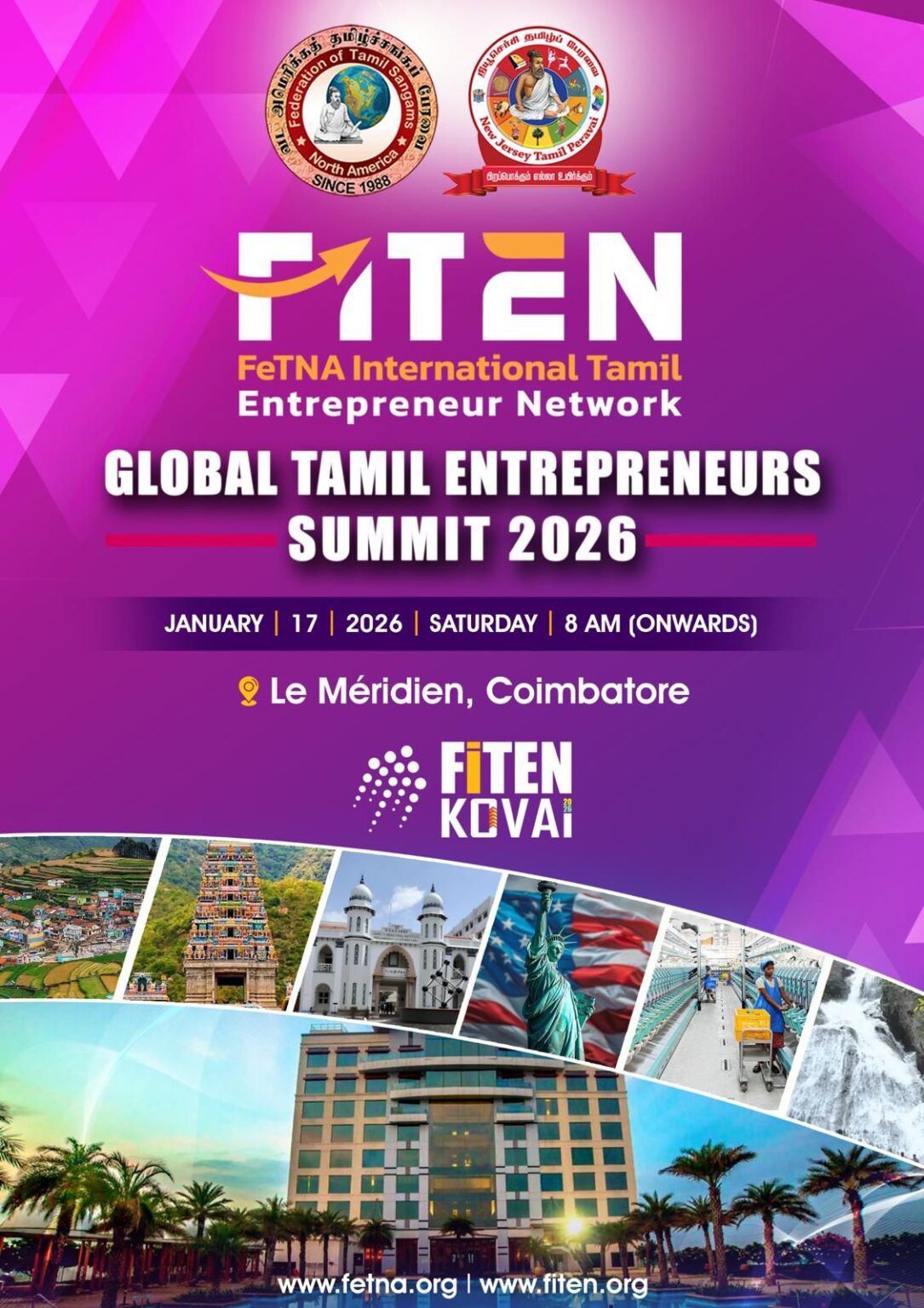 கோவை மாநகரில் தொழில் முனைவோர் மாநாடு – 2026 - FeTNA